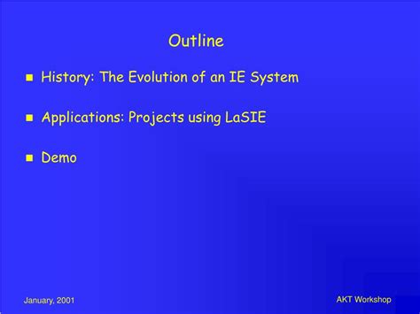 Ppt Lasie The Large Scale Information Extraction System Powerpoint