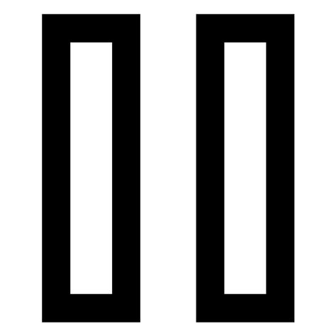 Pause Vector Svg Icon Svg Repo
