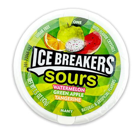 Ice Breakers Mints Sours 15oz Candy Funhouse