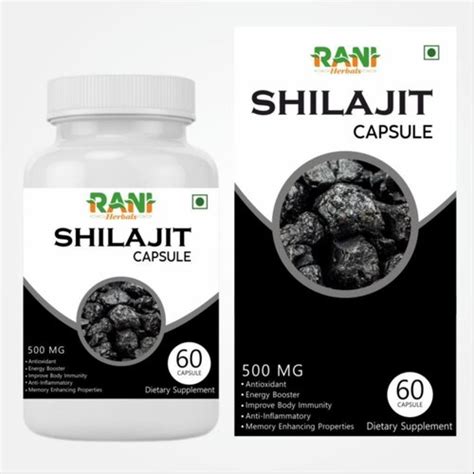 Herbal Shilajit Capsule Recommended For Men At Best Price In Jaipur