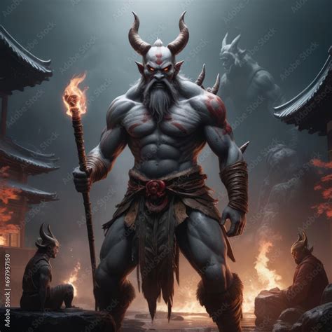 Hachiman God Of War In Virtual Reality Dark Concept Art Of