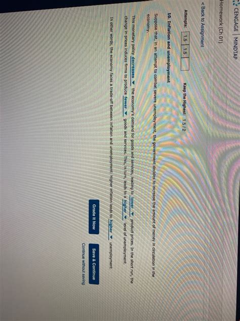 CENGAGE MINDTAP Homework Ch 01 Chegg