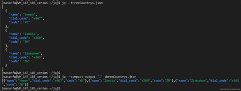 Linux Jq 命令学习笔记jq命令 Csdn博客
