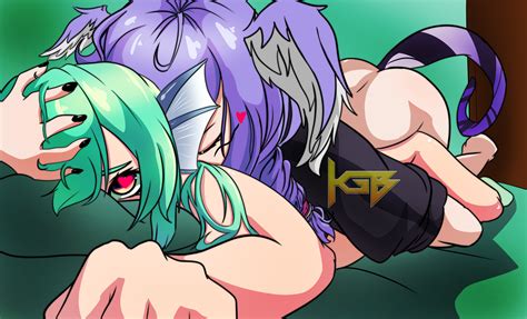 Rule 34 2girls Ass Ass Up Braid Braided Hair Butt Up Closed Eyes Dragon Tail Duo Duo Female