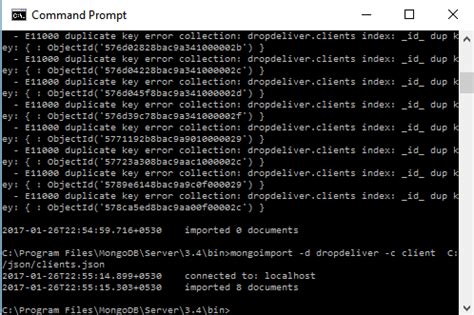 MongoDB Exporting And Importing Databases Codewhoop
