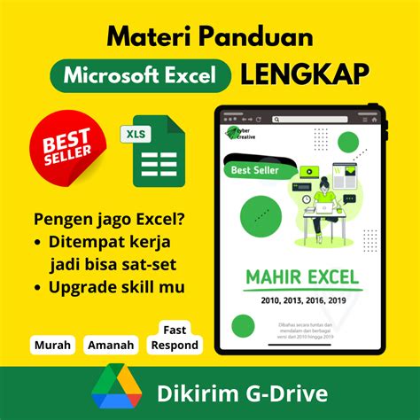 Jual Microsoft Excel Panduan Lengkap Microsoft Excel Shopee Indonesia