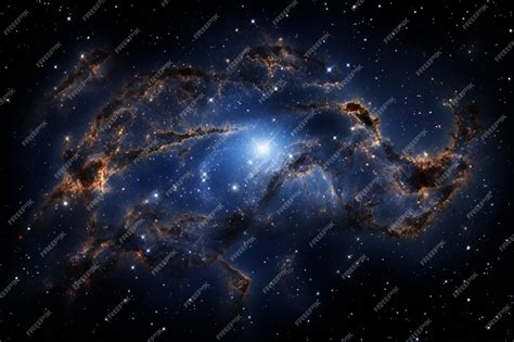 Premium Photo Nasas Illustration Pictured A Map Of Dark Matter In The