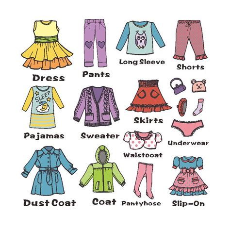 Girls Clothing Classification Logo Wall Stickers Grandado