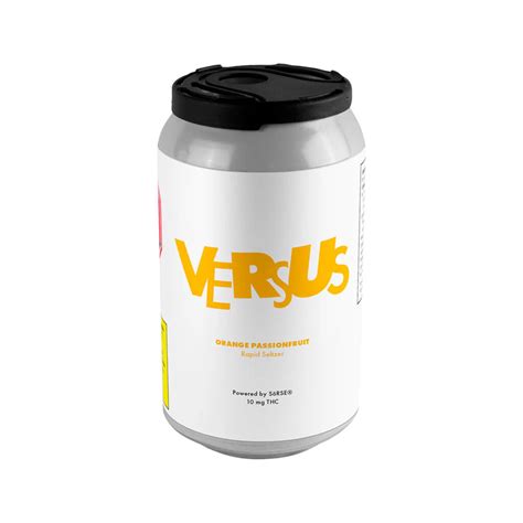Buy Versus Orange Passionfruit Rapid Seltzer Online Arcannabis