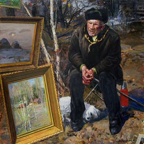 Авторские галереи Сафронов Виктор Алексеевич слепой художник