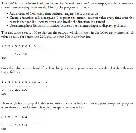 Solved The Lab A Py File Below Is Adapted From The Chegg