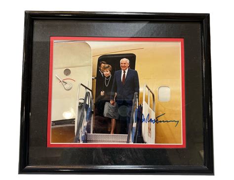Lot Signed Photo Of Mikhail And Raisa Gorbachev