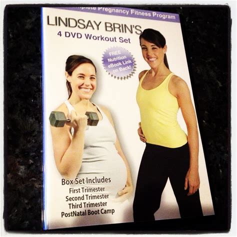 Mom Mart Complete Pregnancy Fitness Program Lindsay Brins 4 Dvd