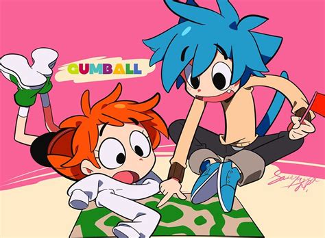 擬人化ガムボール！” The Amazing World Of Gumball World Of Gumball Cartoon Art