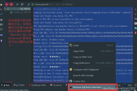 Idea插件之mybatis Log Plugin控制台sql报错 Cant Restore Sql From Selection” Csdn博客 Idea插件之mybatis Log Plugin控制台sql报错 Cant Restore Sql From Selection” Csdn博客