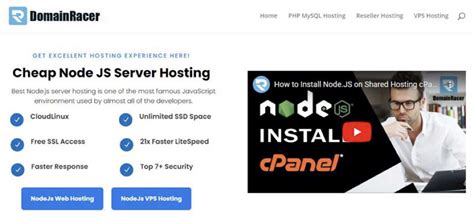 Top Nodejs Hosting Platforms 2022