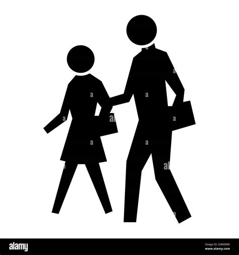 School Zone Symbol Sign Isolate On White Backgroundvector Illustration Stock Vector Image And Art