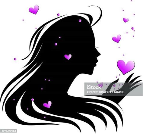 Une Femme Qui Transmet De Lamour Vecteurs Libres De Droits Et Plus D