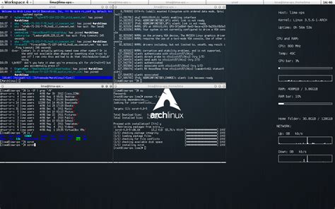 F Lima S Weblog Arch Linux Distro