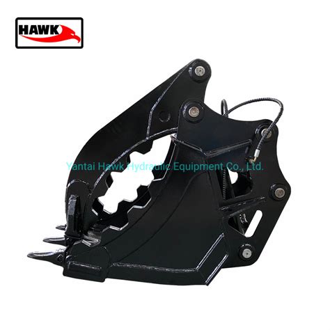 Excavavator Thumb Bucket Grapple Hydraulic Grab Bucket for Small Digger ...