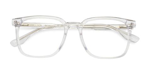 Charford 2 Clear Square Full Rim Glasses Specscart®