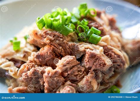 Delicious Classic Cantonese Dish Beef Brisket In Clear Soup Stock