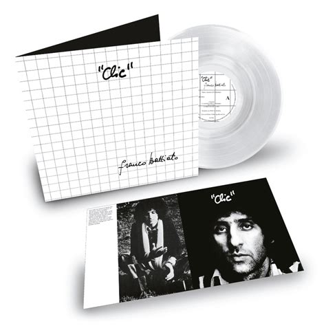 Franco Battiato Clic Vinile 180gr Numerato Sony Music Store