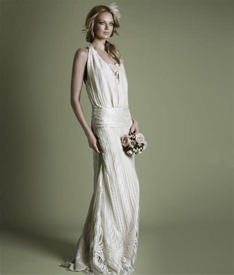 Sleek Inspired Wedding Dress Bridal Gown