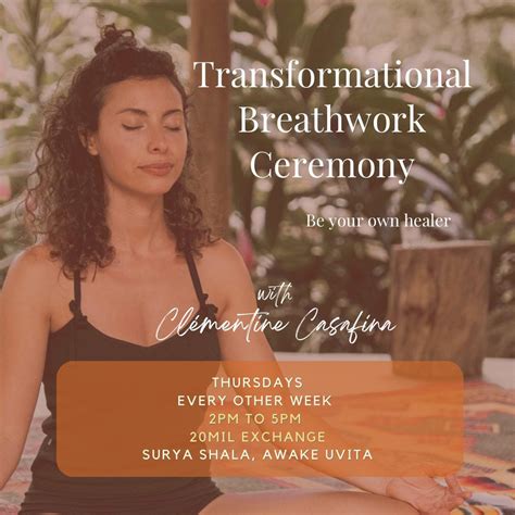 Transformational Breathwork Ceremony Awake Uvita