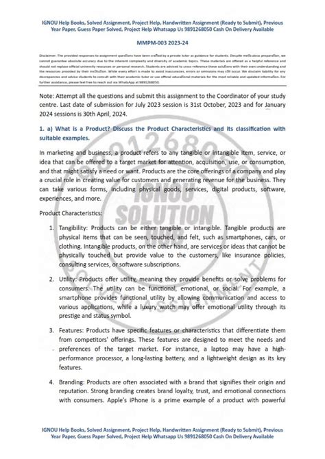 Ignou Mmpm 003 Solved Assignment 2023 24 Ignou Solved Assignment 2024