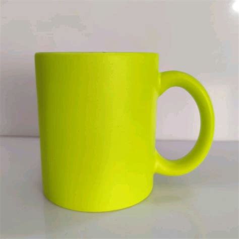 Lemon Plain Sublimation Neon Mug For Ting Capacity 330 Ml At Rs