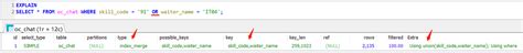 Mysql 优化之索引合并（indexmerge） 暴脾气大大 博客园