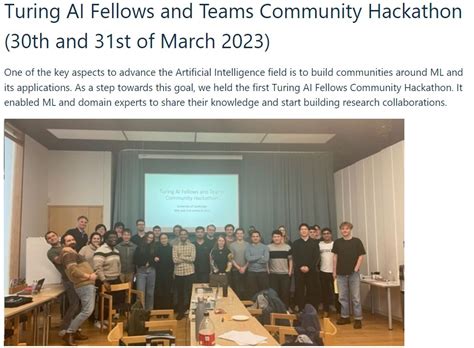 Massoud Khodadadzadeh On Linkedin Alanturing Hackathon