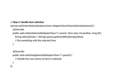 Binding Data With The Adapterview Class Pptx
