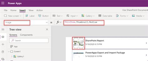 How To Display Images From A Sharepoint Online Library In Powerapps
