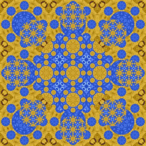 Premium Photo Seamless Abstract Pattern Square Seamless Background Rich Artistic Background