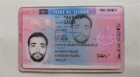 Ressortissant Maghrébin Travailler Avec Un Récépissé De Demande De