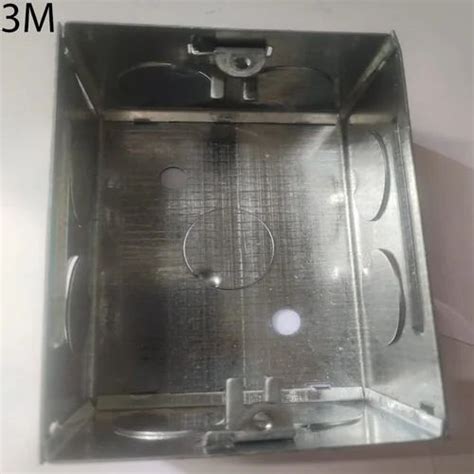 3 Module Stainless Steel Electrical Box Silver Rectangular At ₹ 24 Piece In Hyderabad