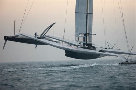 Bmw Oracle Racing Takes Maiden Sail In Valencia As Usa