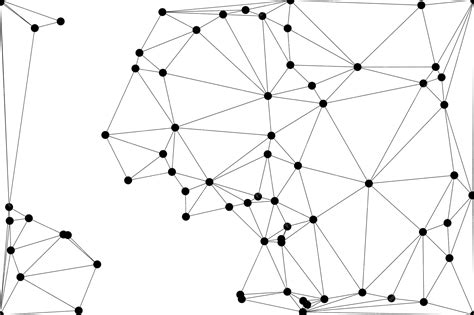 Premium Vector Abstract Polygonal Mesh With Black Nodes And Thin Lines Creating A Minimalist