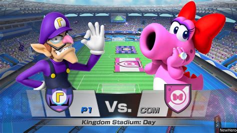 Mario Sports Superstars Waluigimario Vs Birdoyoshi Youtube