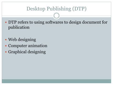 Desktop Publishing Dtp Pptx
