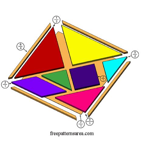 Free Printable Tangram Patterns For Creative Puzzle Making