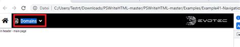 New NavTopMenu Issue 336 EvotecIT PSWriteHTML GitHub
