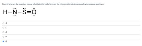 Nitrogen Lewis Dot Diagram