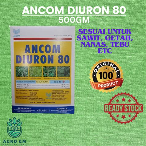 Ancom Diuron Gm Grass Killer Same As BM Halex Hextar Behn Meyer Racun Rumpai Rumput Kerbau