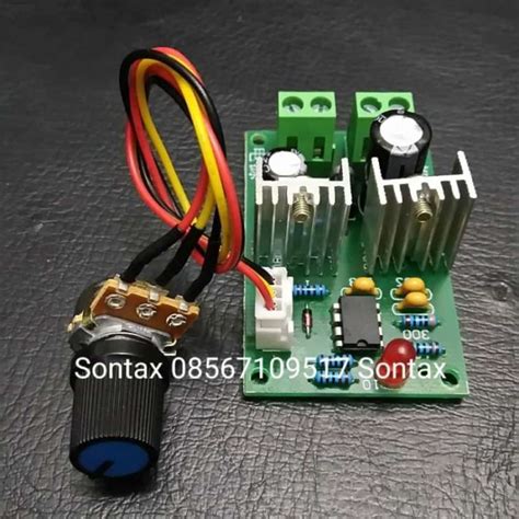 Promo Pwm Modul Speed Control Motor Dc 6v 12v 24v 36v Dimer Dimmer