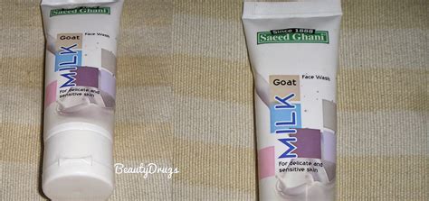 Beauty Drugs Saeed Ghani Goat Milk Face Wash