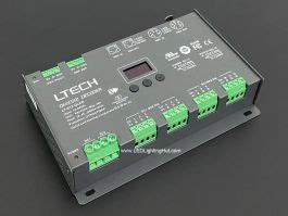 CH LED DMX RDM Decoder A CH XLR RJ Socket