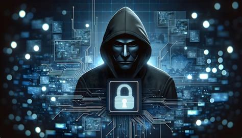 premium photo photo real stealth hacker icon symbolizing the stealthy